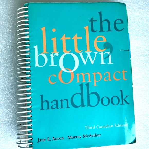 Pearson | Other | The Little Brown Compact Handbook 3rd Edition 206 ...